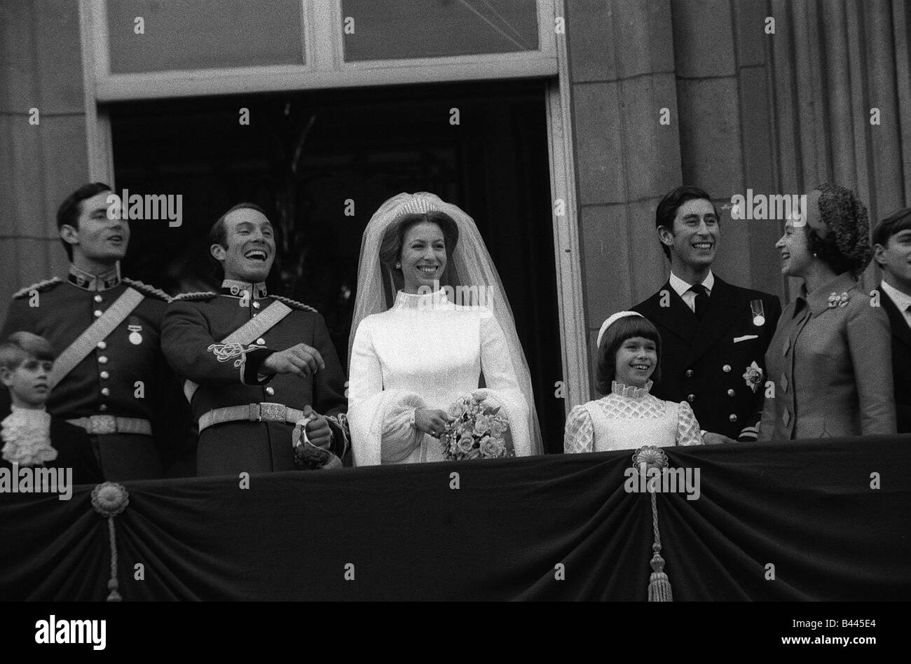 Princess Anne Wedding 1973 High Resolution Stock Photography and Images ...