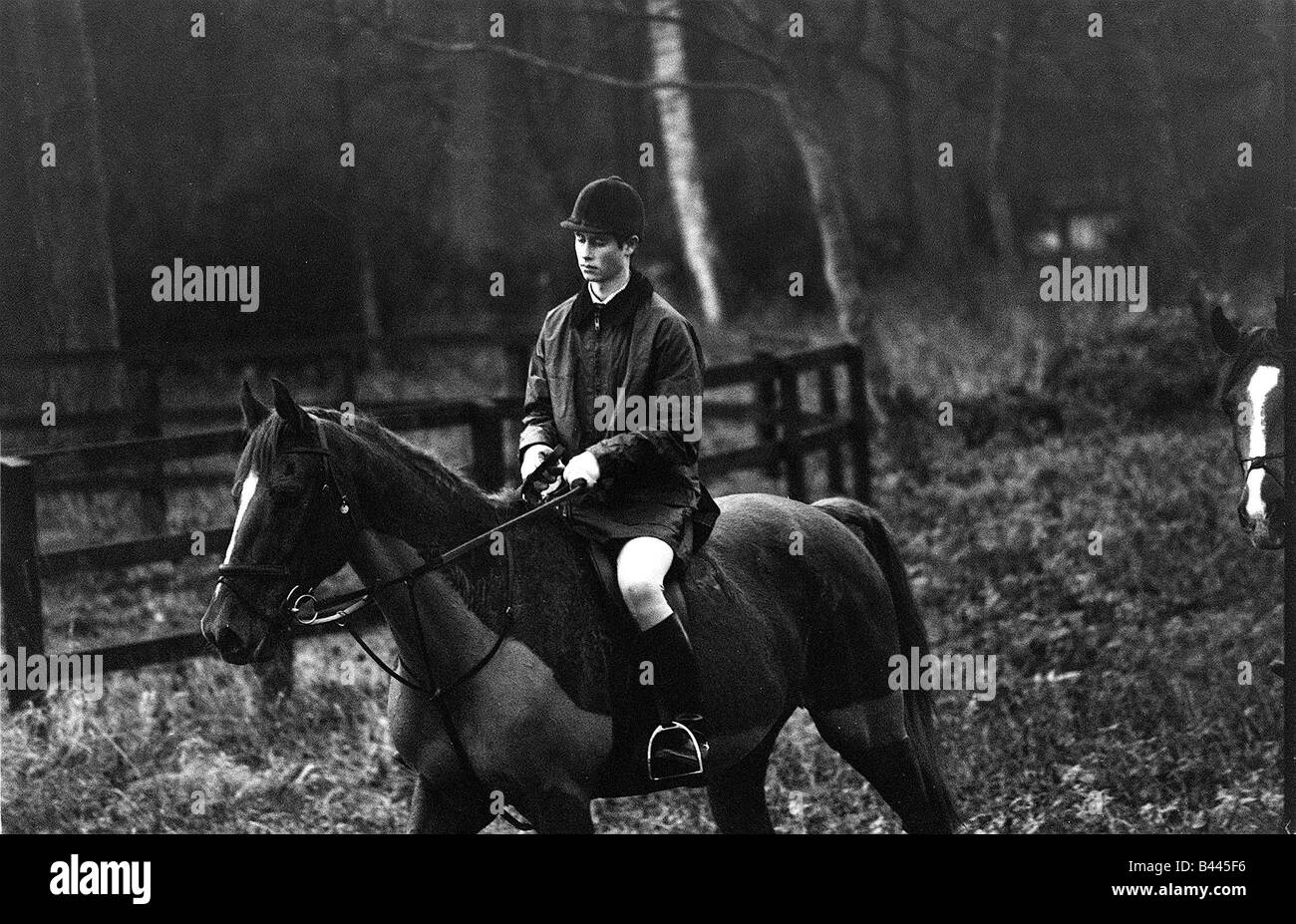 Prince edward hunting Black and White Stock Photos & Images - Alamy