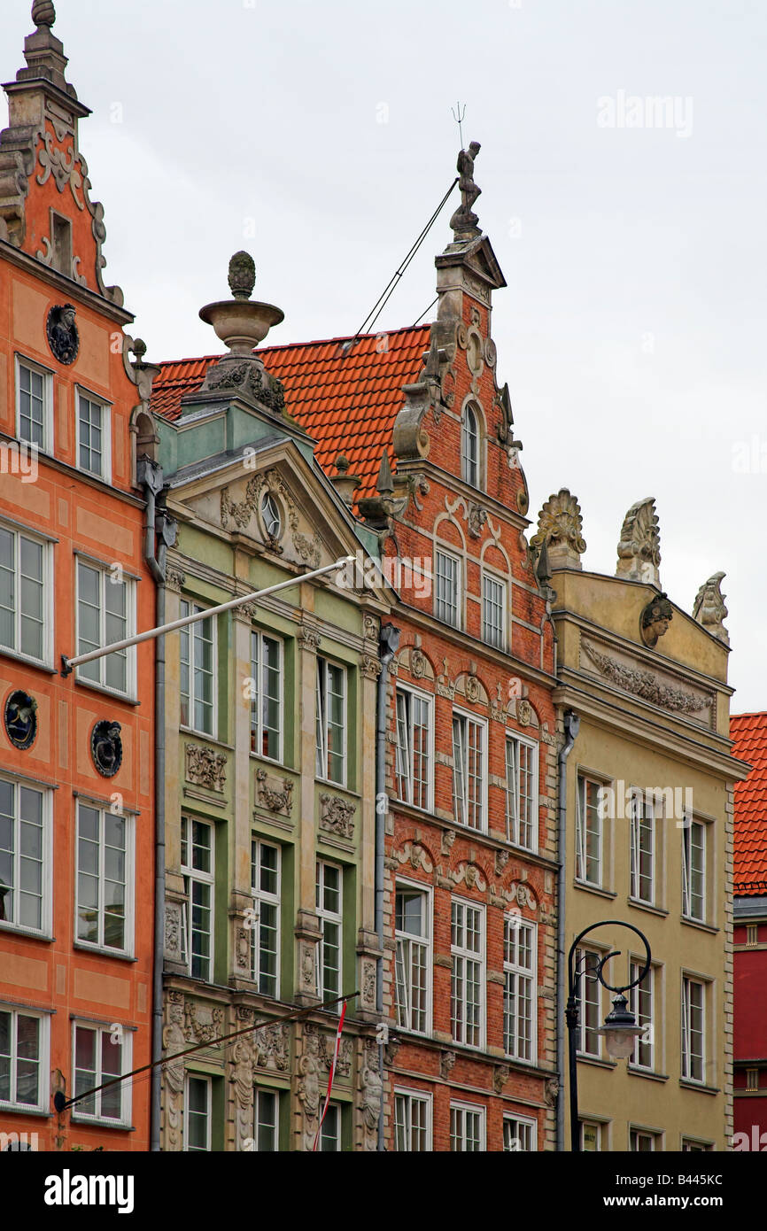historical buildings in Gdansk, Poland Stock Photo - Alamy