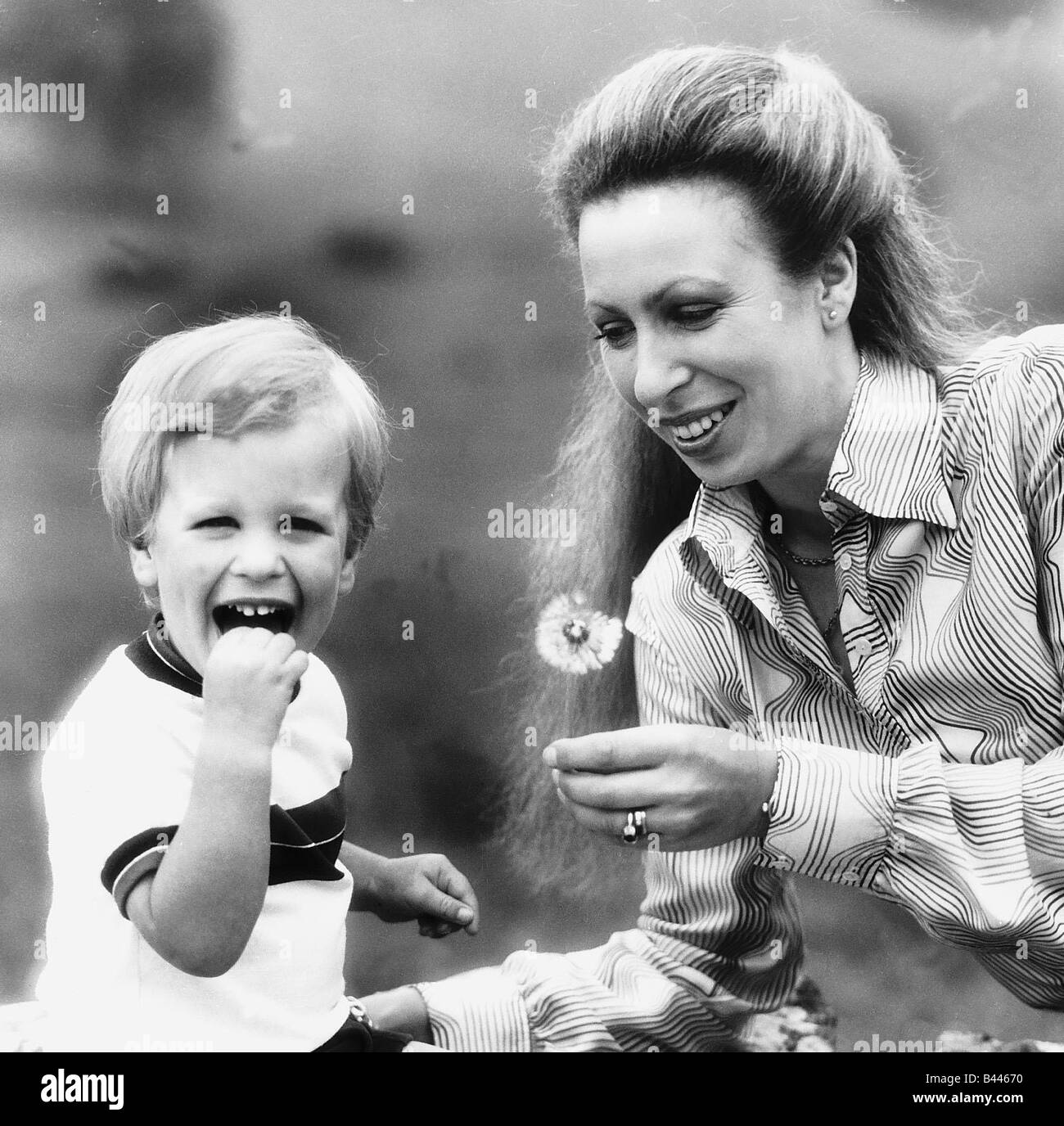 Princess anne son peter phillips hi-res stock photography and images ...