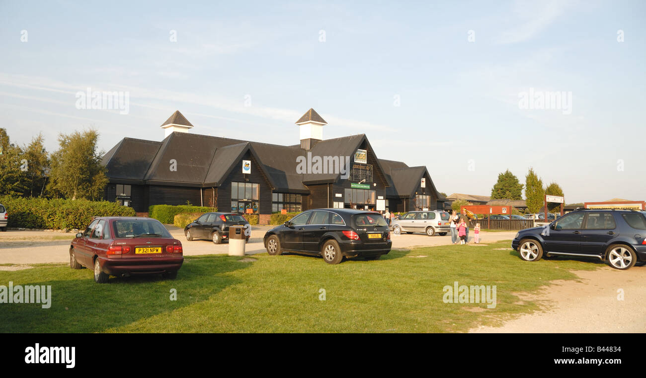 Colchester Zoo Entrance Stock Photo - Alamy