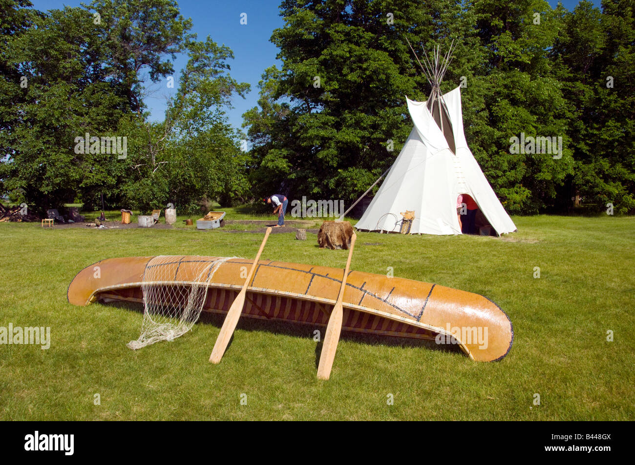 Lower Fort Garry National historic park near Lockport Manitoba Canada ...