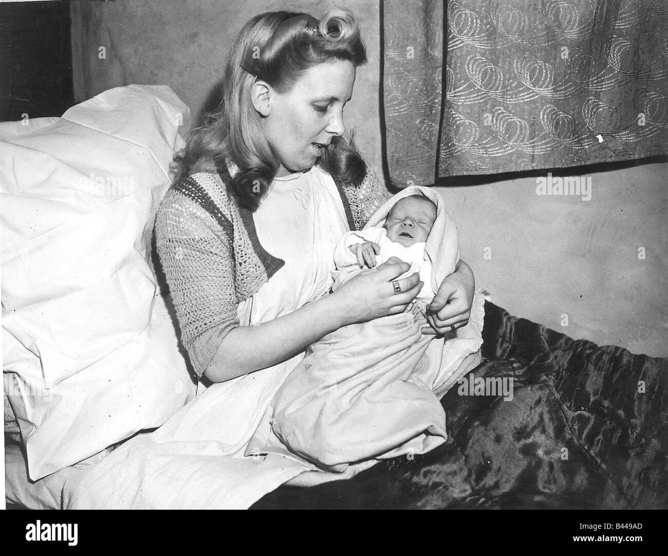 Peace baby Victor Edward born on VE Day Name celebrates the end of WW2 ...