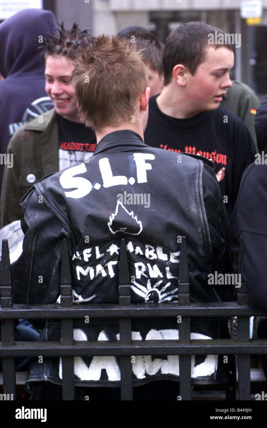 Ulster Sub Culture Belfast City Centre April 2002 Rockers Punks and ...