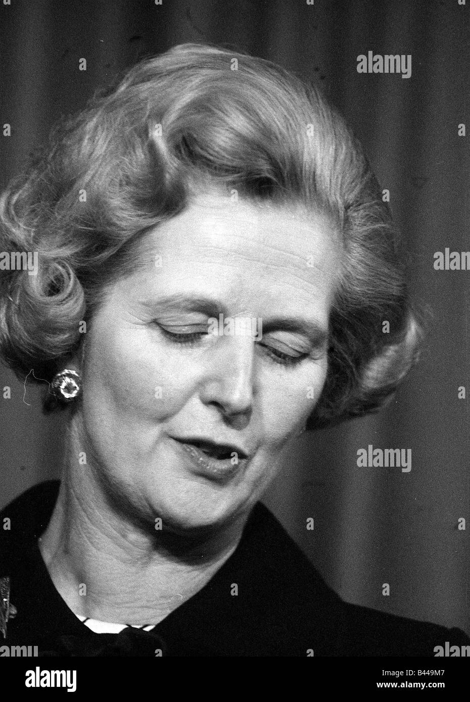 Margaret Thatcher Feb 1975 wins Conservative Leadership Election Stock ...