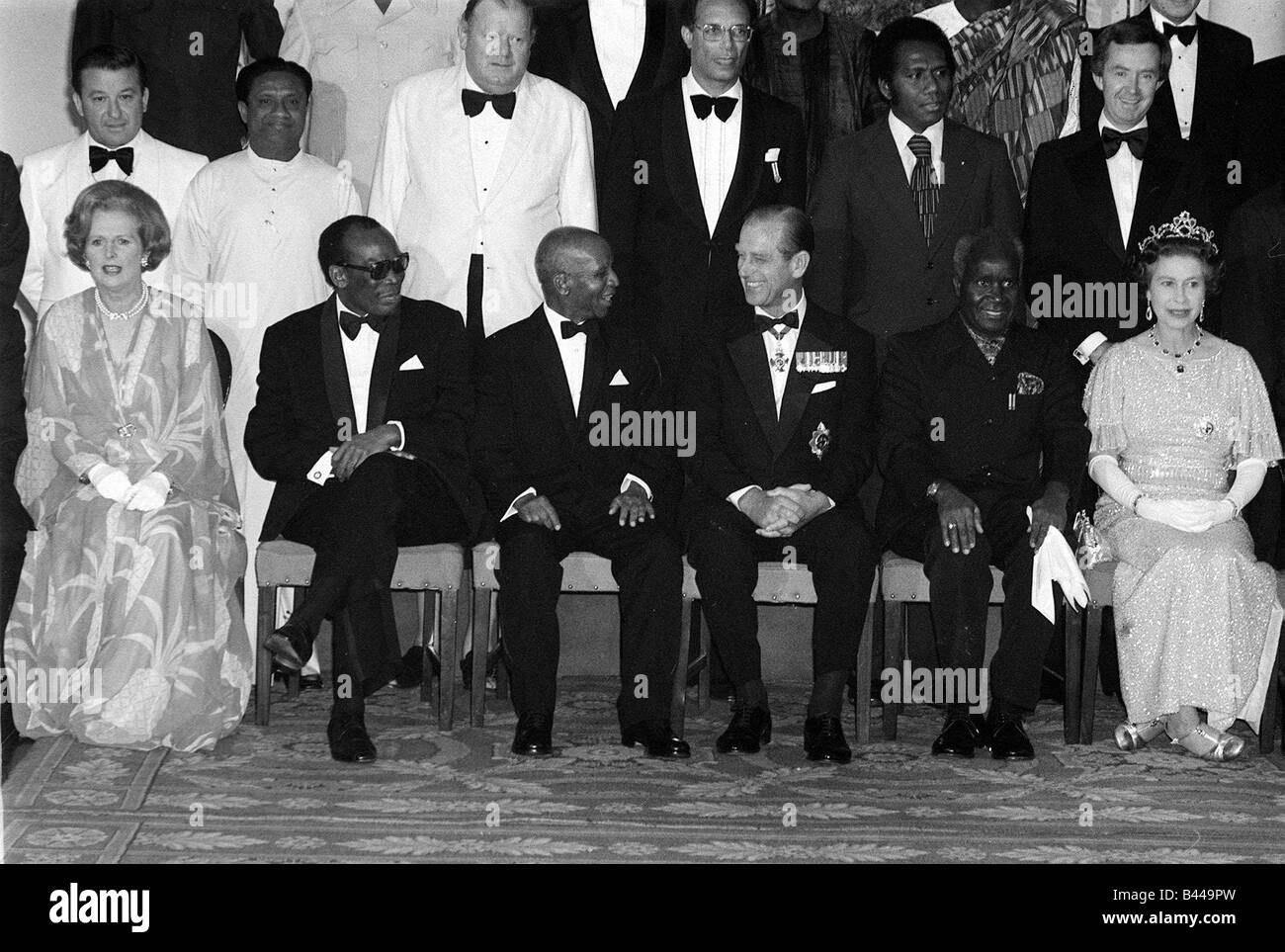 Margaret Thatcher Aug 1979 and Queen Elizabeth and Prince Philip in ...