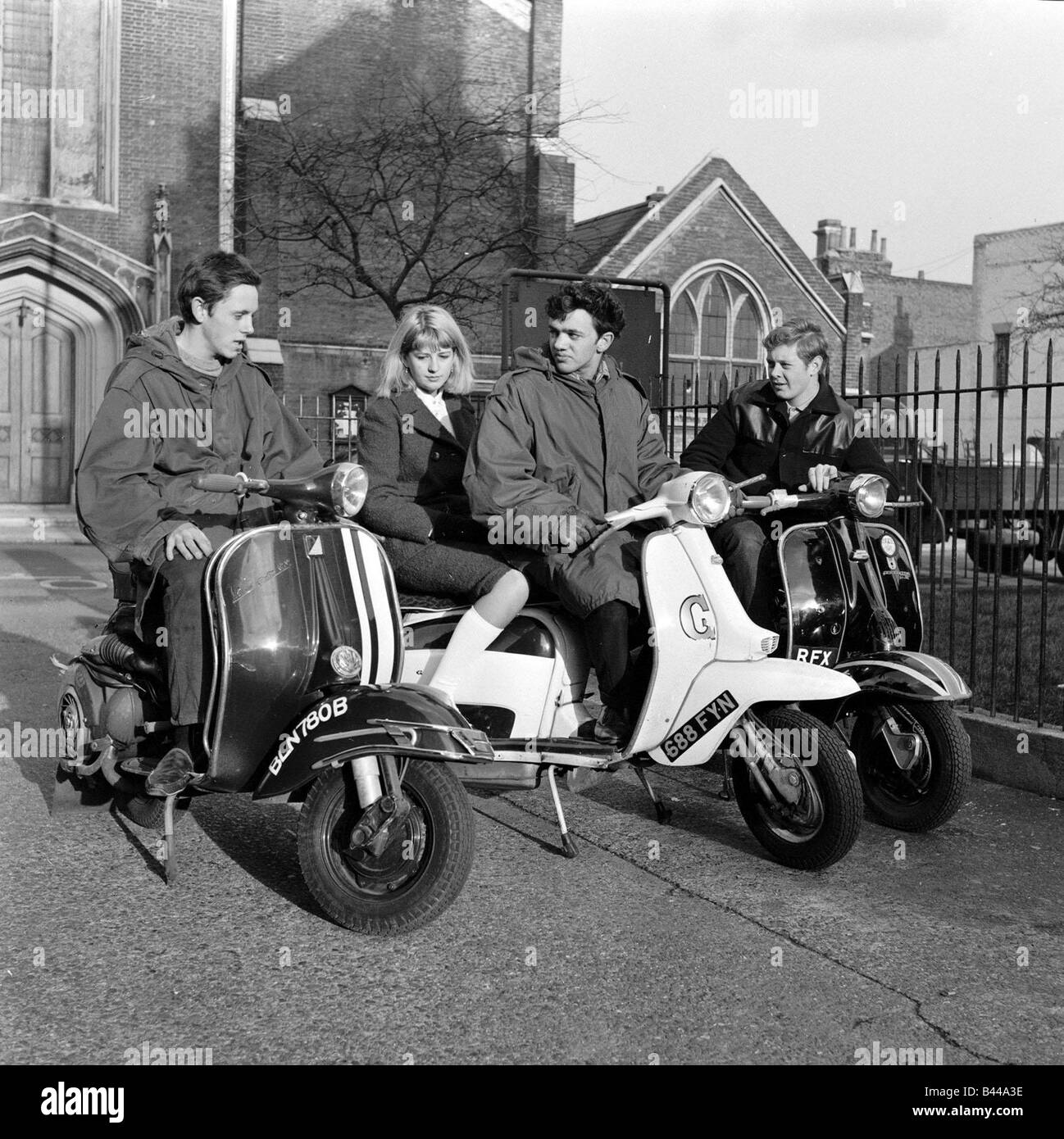 Mods culture hi-res stock photography and images - Alamy
