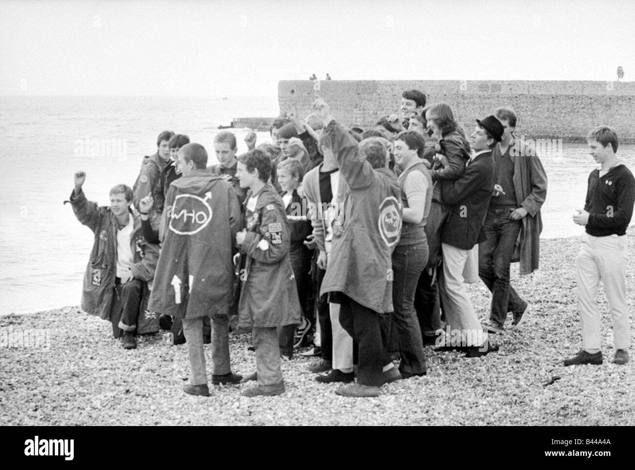 mods and rockers Stock Photo - Alamy