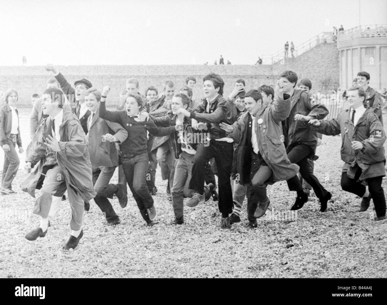 mods and rockers Stock Photo - Alamy