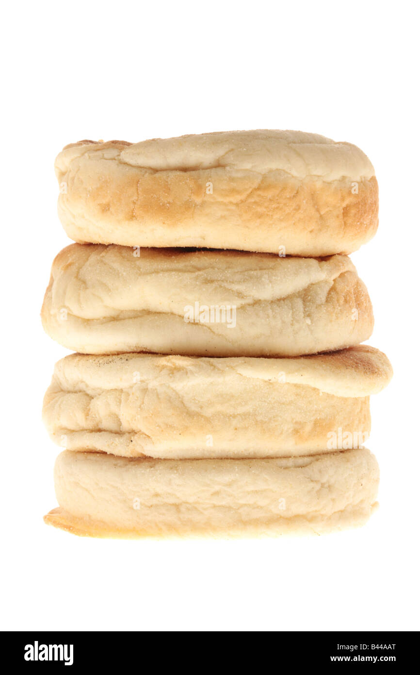 Pile of Plain Muffins Stock Photo - Alamy