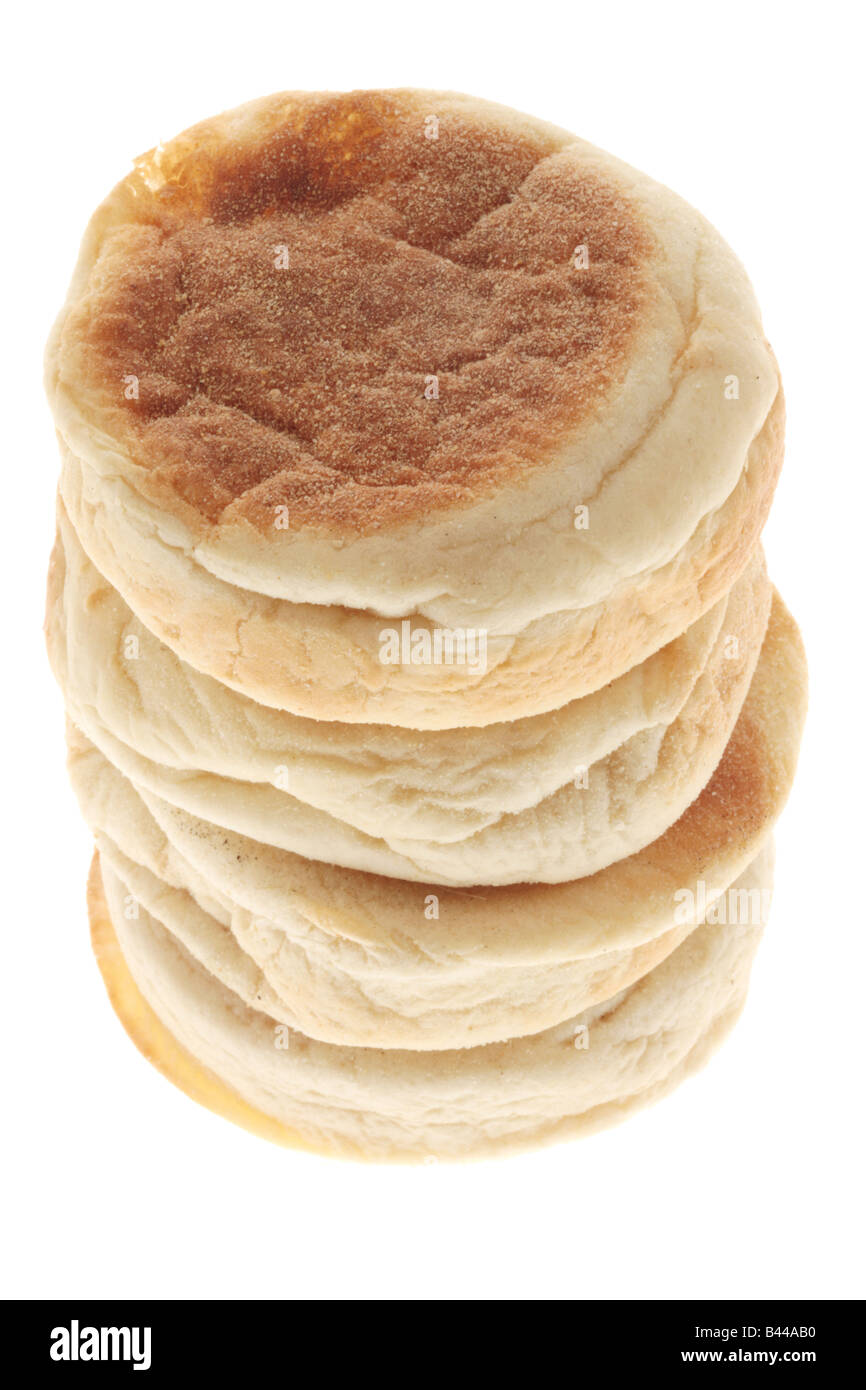 Pile of Plain Muffins Stock Photo - Alamy