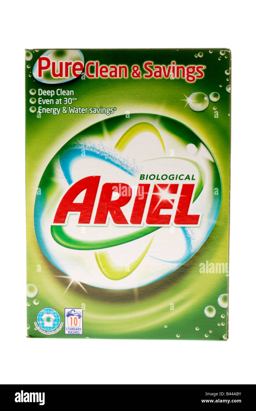 Ariel washing powder hi-res stock photography and images - Alamy