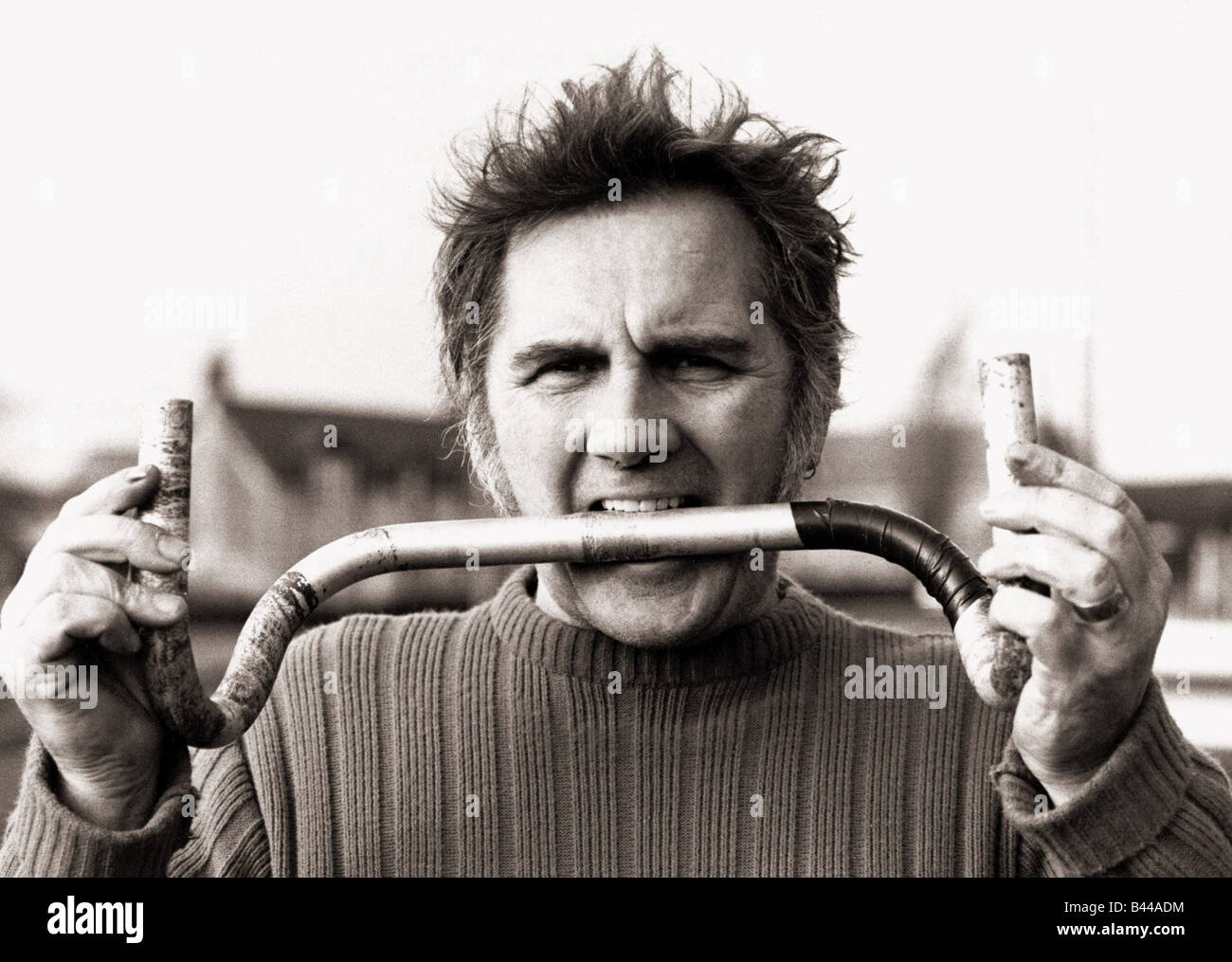 Alan Newbold January 1983 He plans to eat a bicycle in world record ...