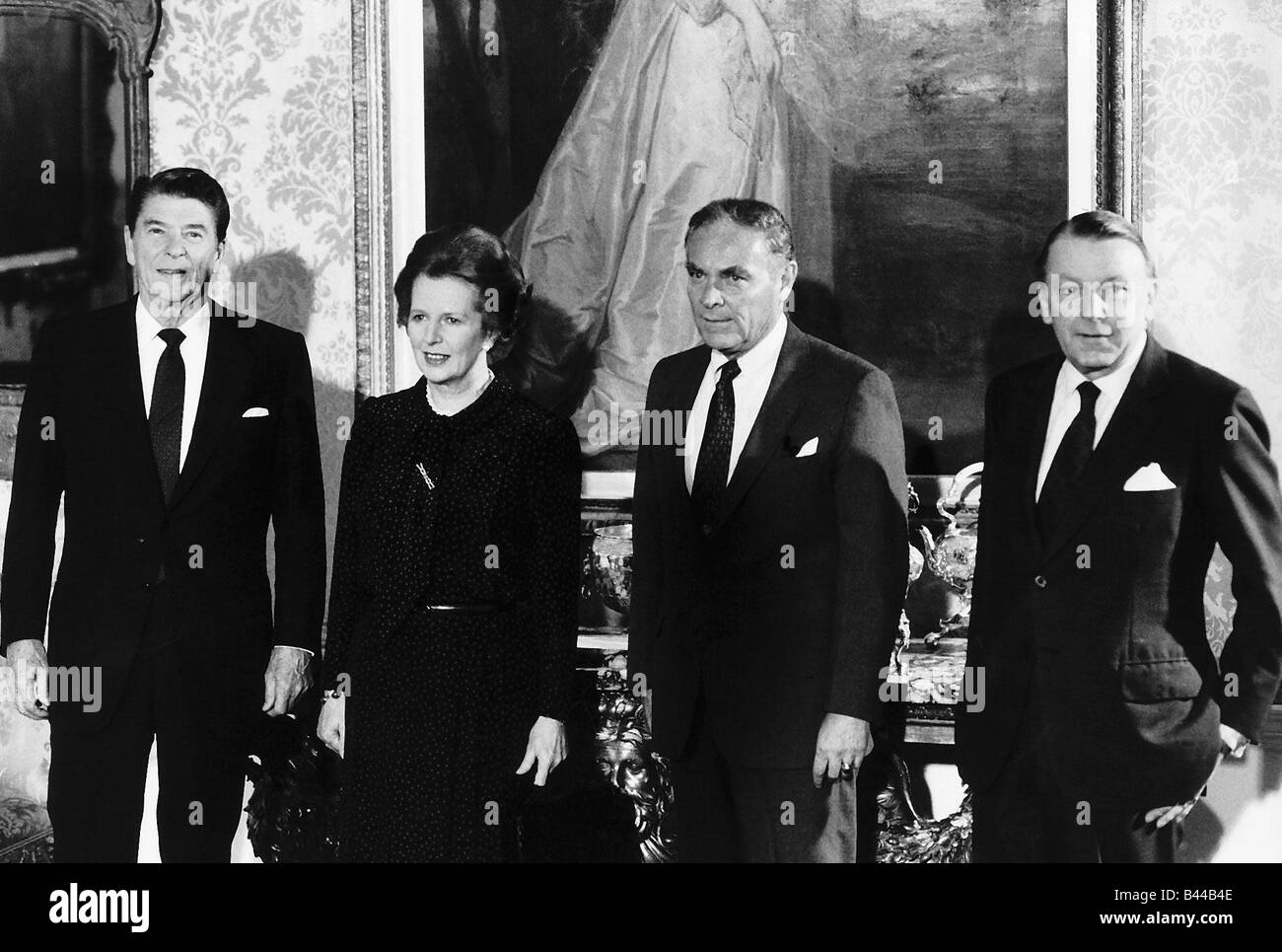 President Reagan Margaret Thatcher Alexander Haig American Secretary of ...