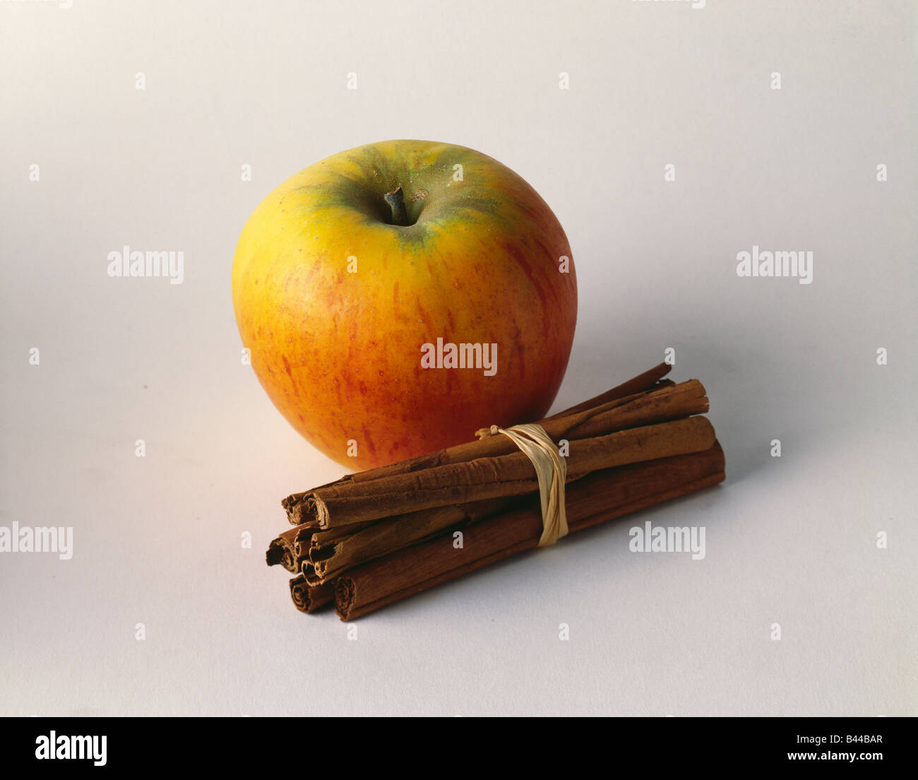 Red apple cinnamon stick Cut Out Stock Images & Pictures - Alamy
