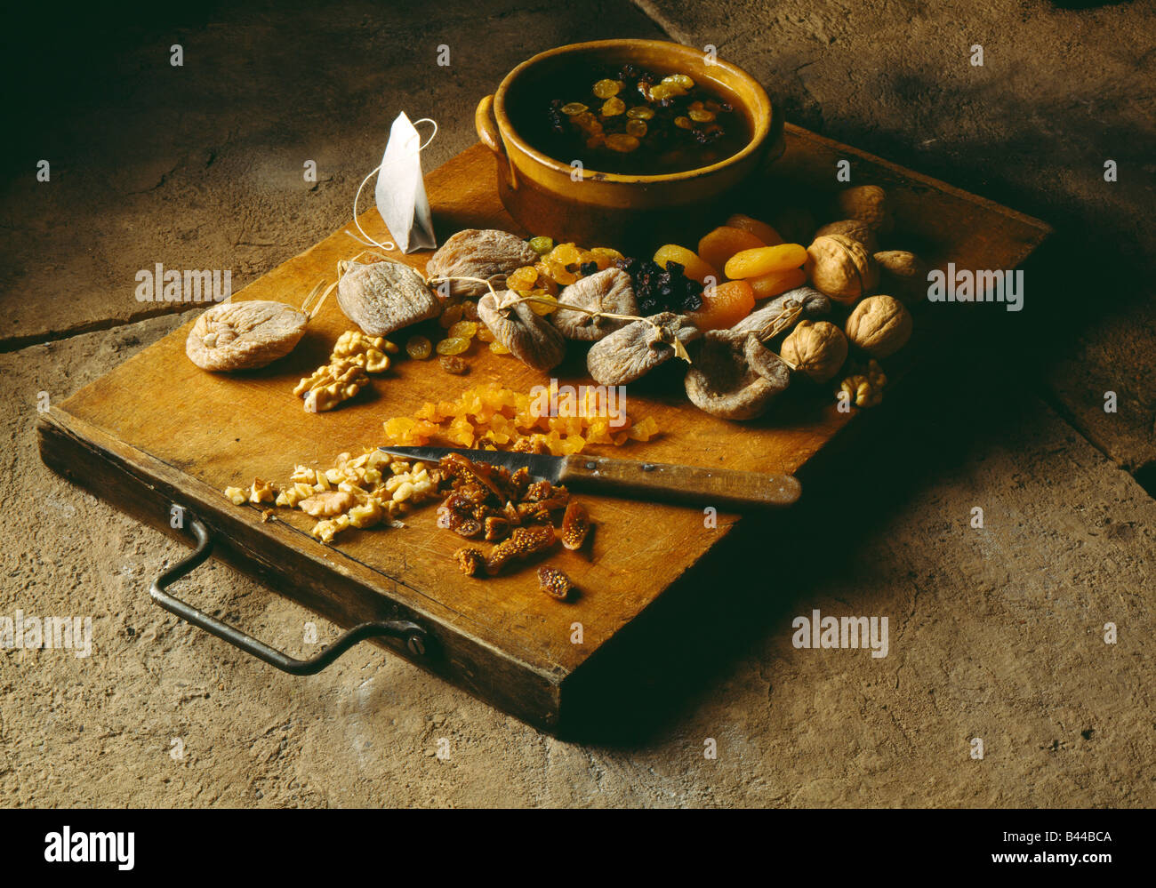 Preparing the dried fruit Stock Photo - Alamy