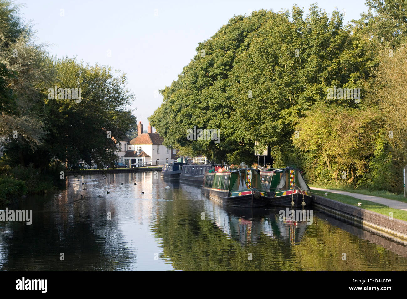 Newbury town centre berkshire england uk gb Stock Photo - Alamy