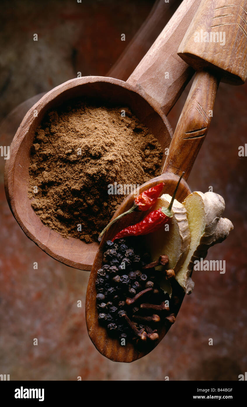 Four spices hi-res stock photography and images - Alamy