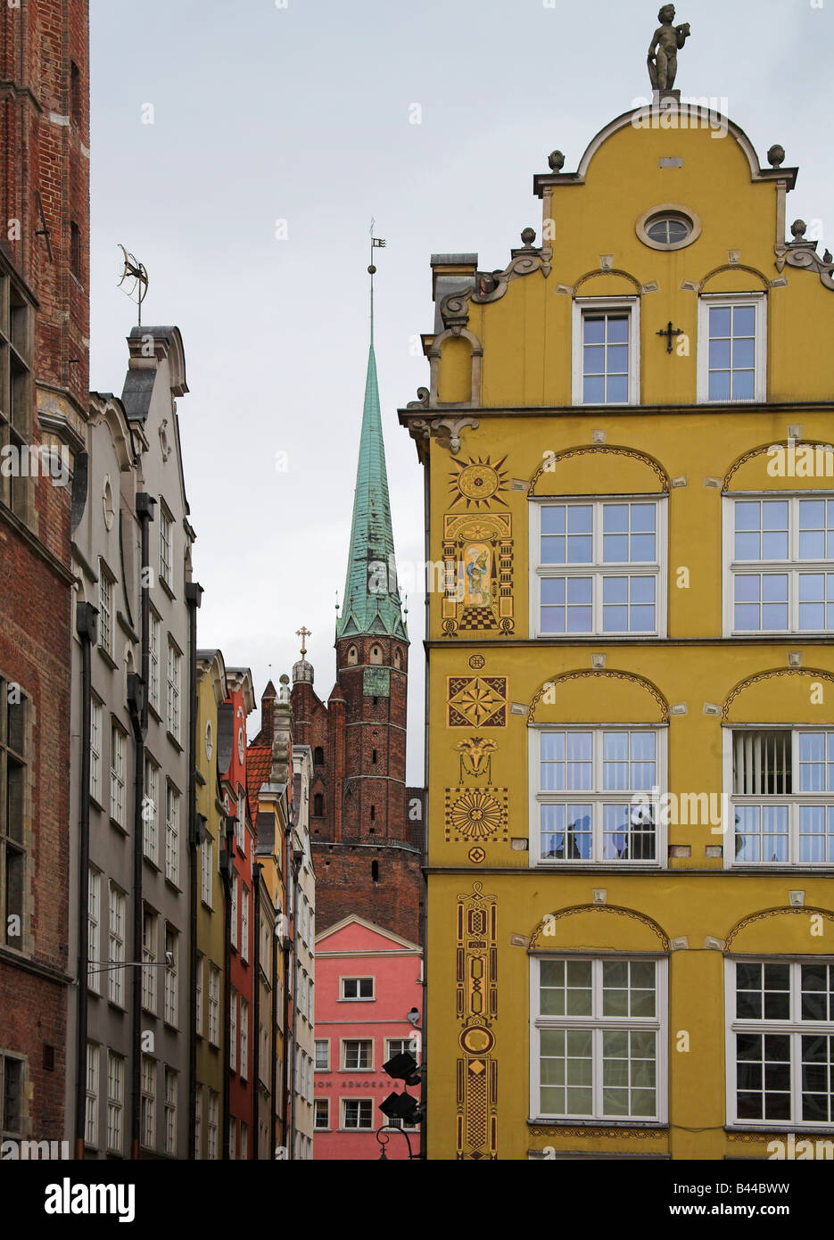 historical buildings in Gdansk, Poland Stock Photo - Alamy