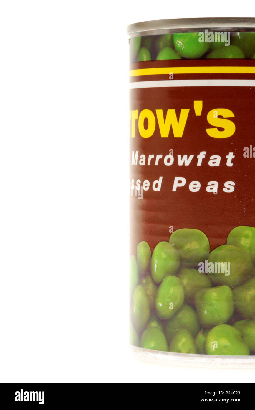Tin of Marrowfat Peas Stock Photo - Alamy