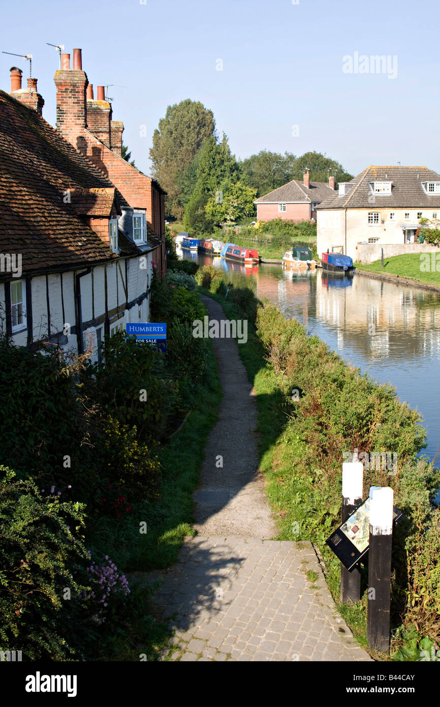 Hungerford town centre berkshire england uk gb Stock Photo - Alamy