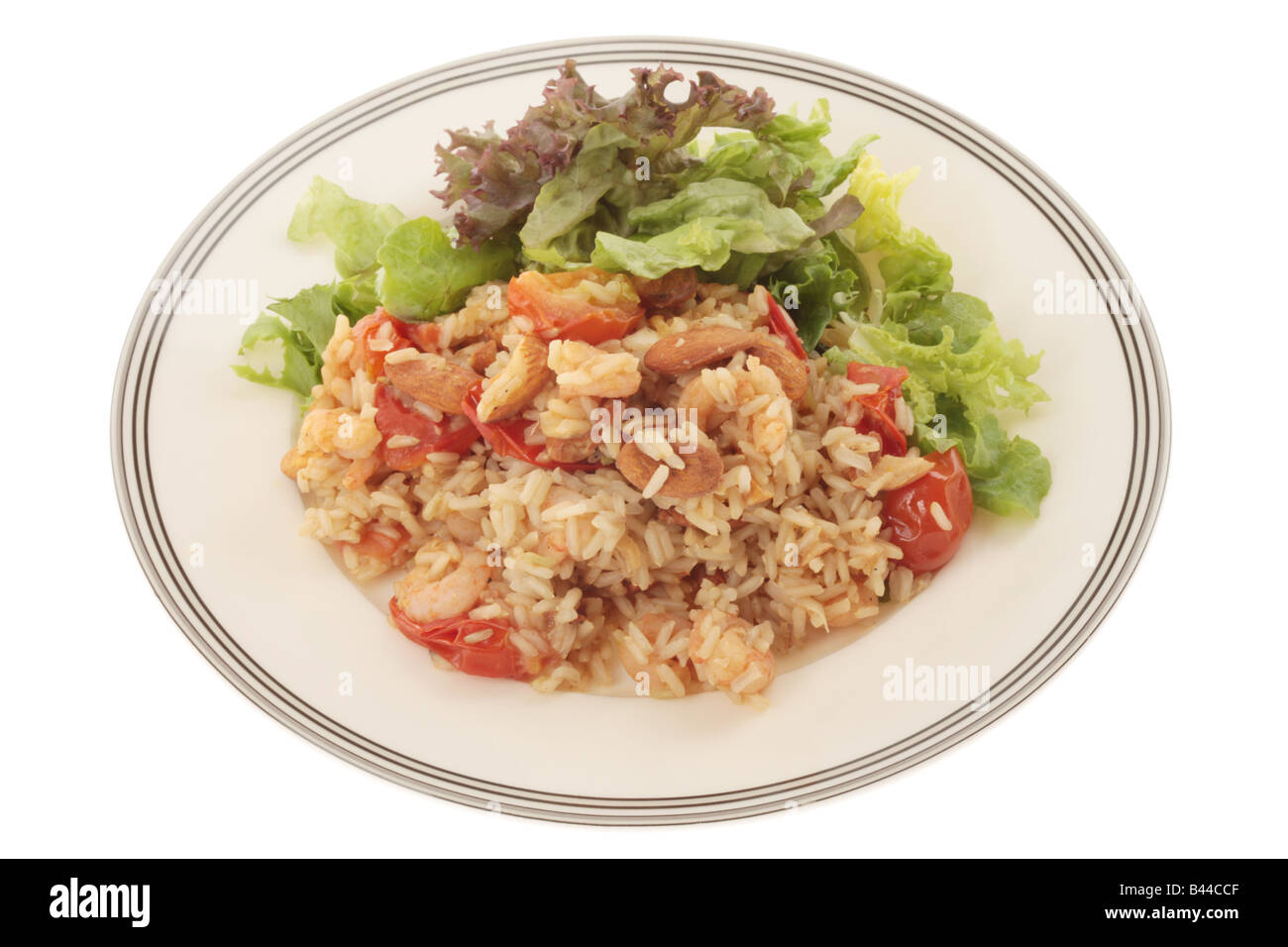 Prawn and Tomato Rice Stock Photo - Alamy
