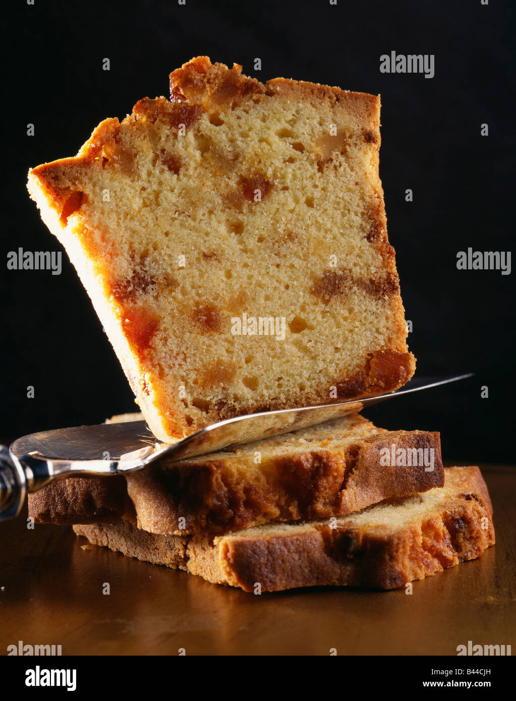 Fruit and tea cake Stock Photo - Alamy