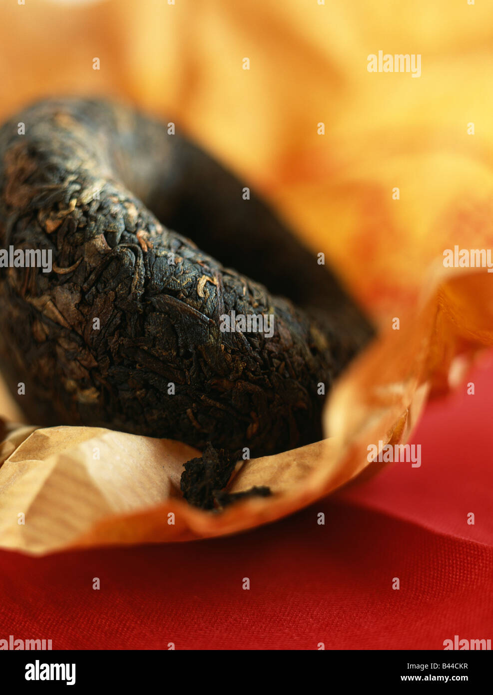 Compressed tea leaves Stock Photo - Alamy