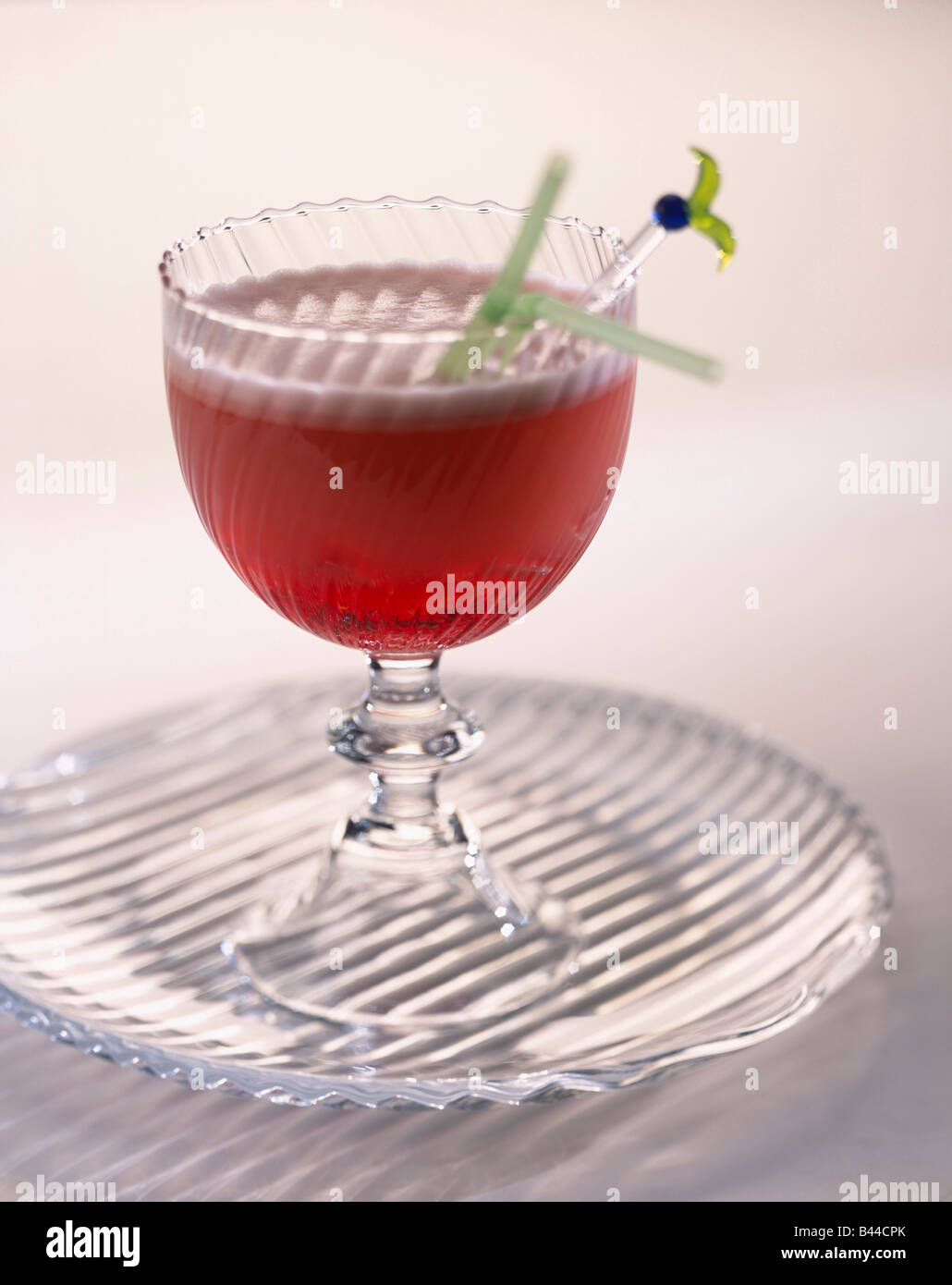 Punch'mousse alcoholic cocktail Stock Photo - Alamy