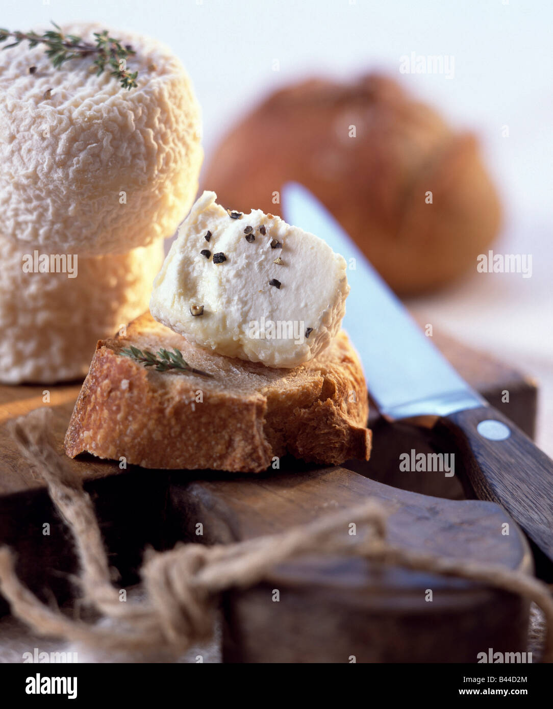 Tasting goats cheese hi-res stock photography and images - Alamy