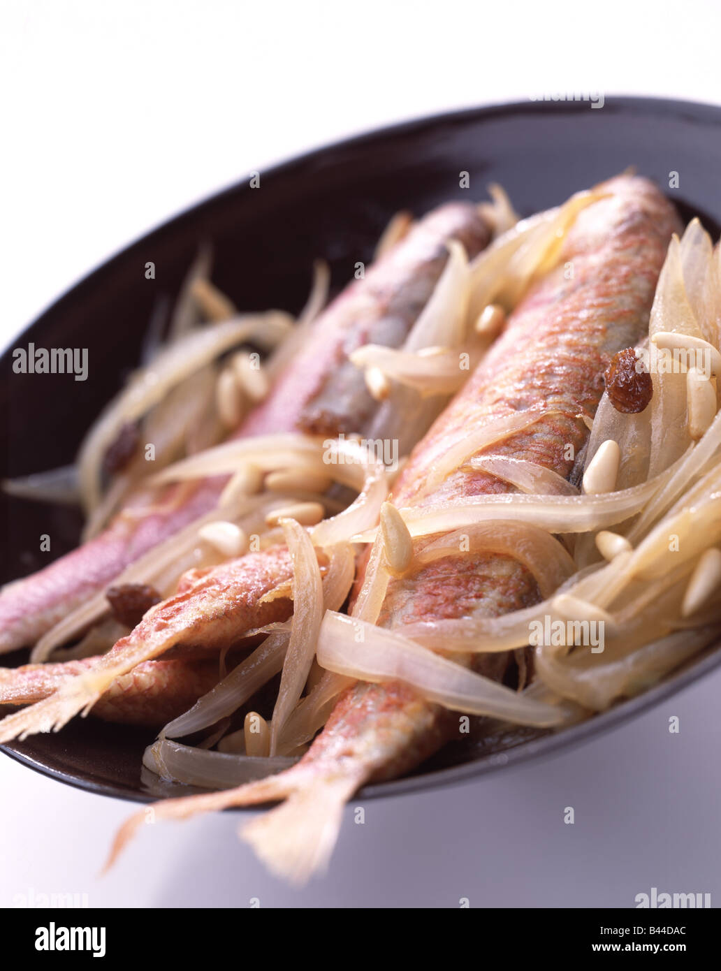 sweet and sour red mullet Stock Photo - Alamy