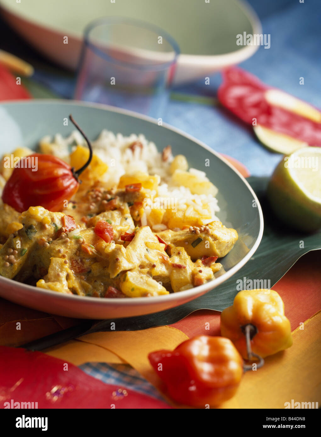 Chicken colombo hi-res stock photography and images - Alamy