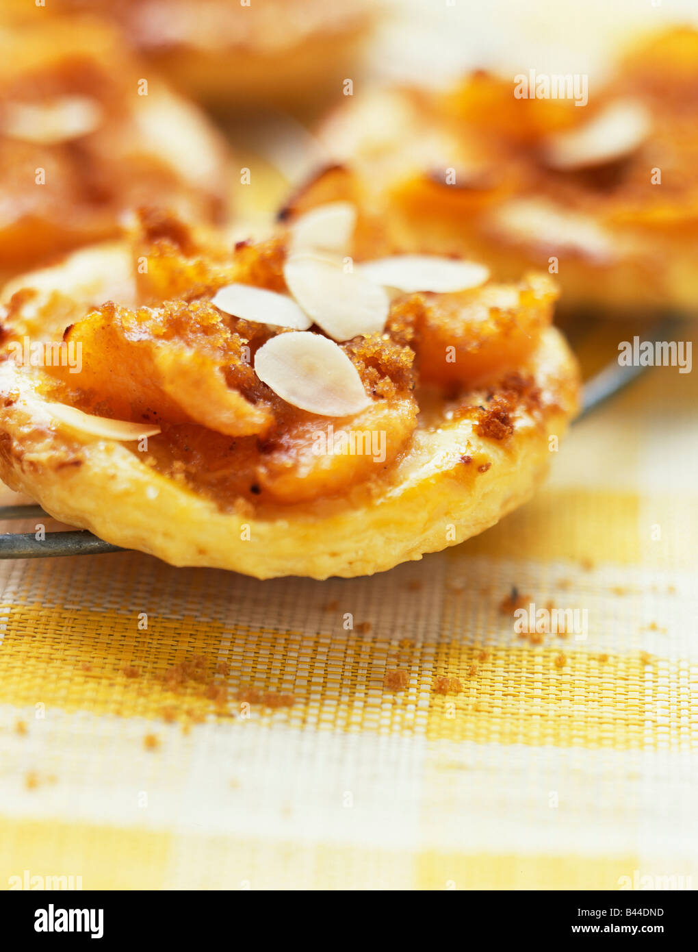 Fine pastry melon tartlets Stock Photo - Alamy