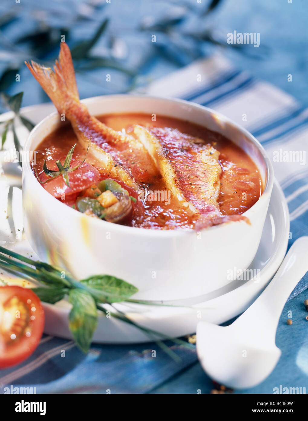 Red mullet starter hi-res stock photography and images - Alamy