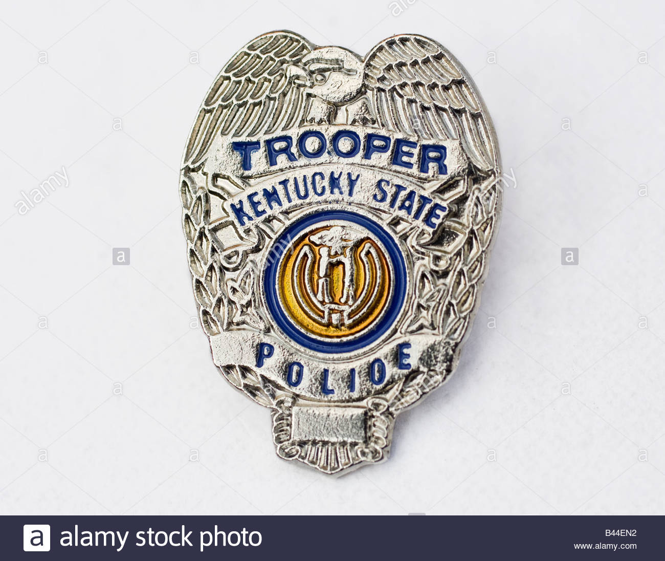Kentucky,state police trooper badge Stock Photo: 19768366 - Alamy
