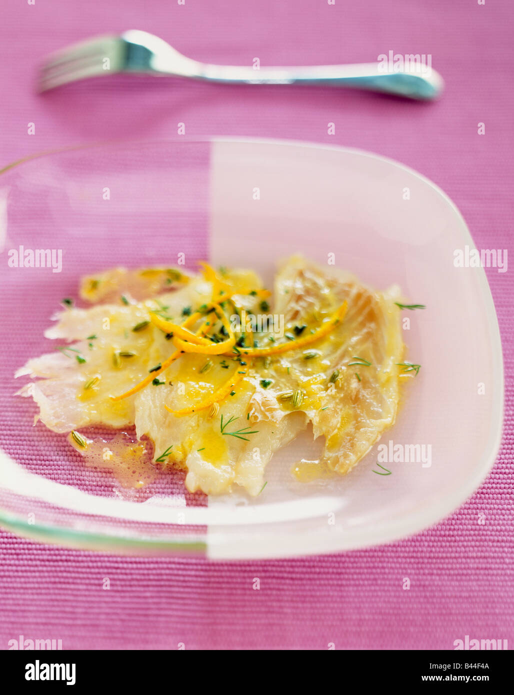 Carpaccio cod fish hi-res stock photography and images - Alamy