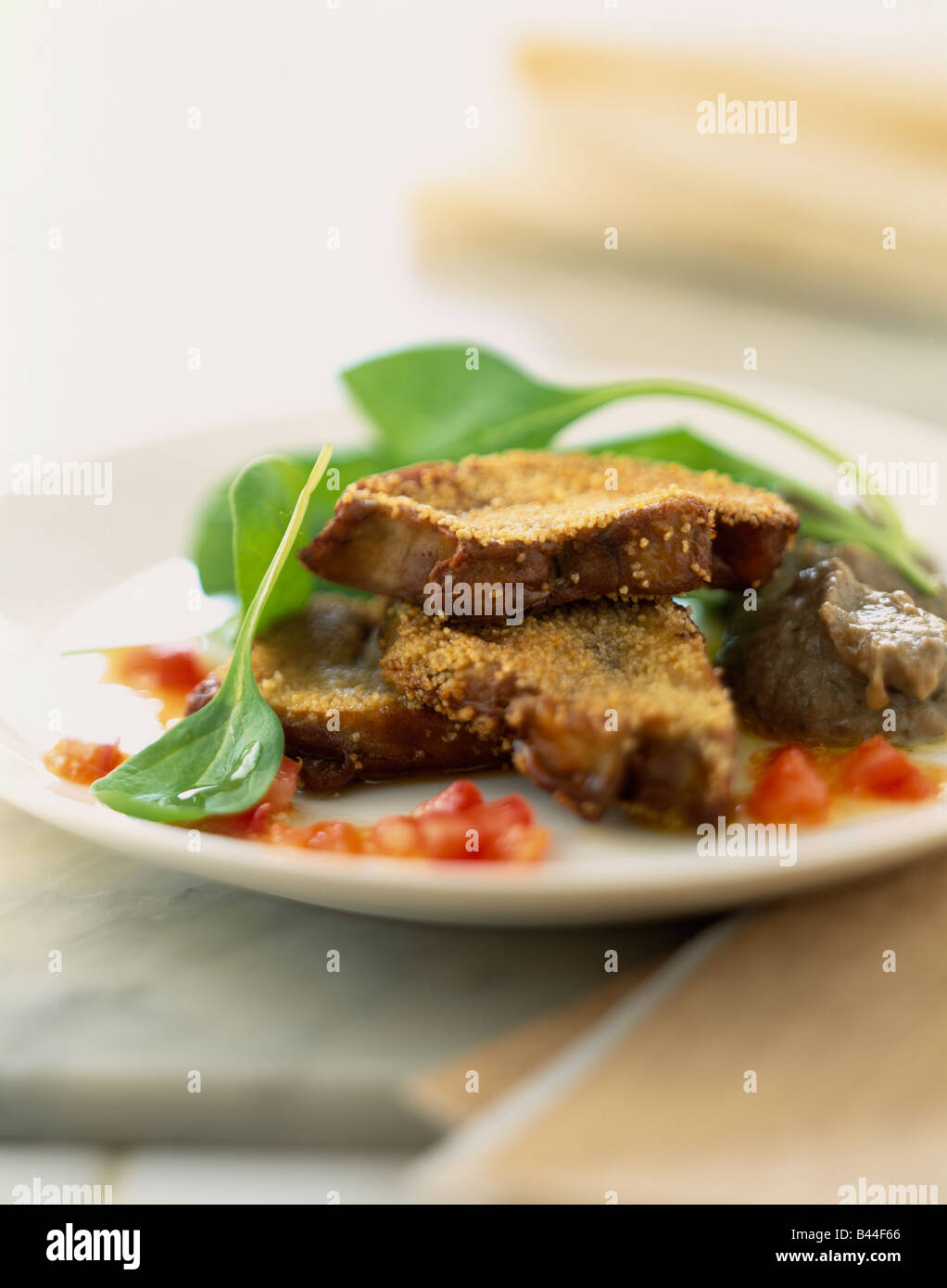 Breaded escalopes hi-res stock photography and images - Alamy