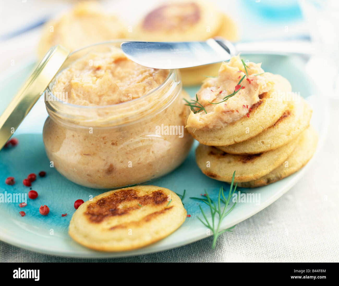Salmon rillettes hi-res stock photography and images - Alamy
