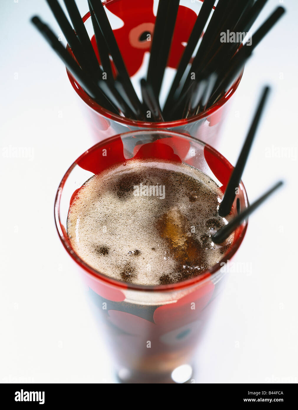 Straws and coke hi-res stock photography and images - Alamy