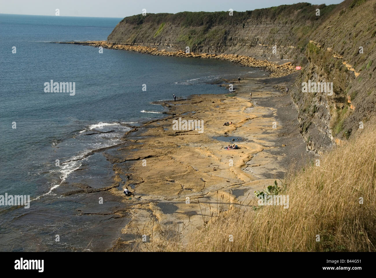 Kimmeridge Bay Dorset England Beach Stock Photo - Alamy