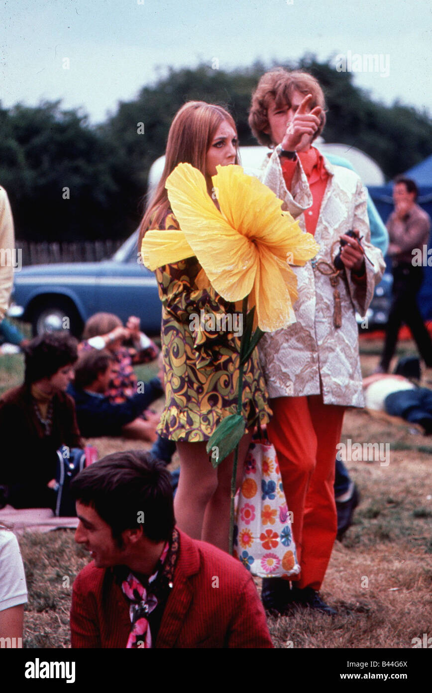 60s Fashion Flower Power