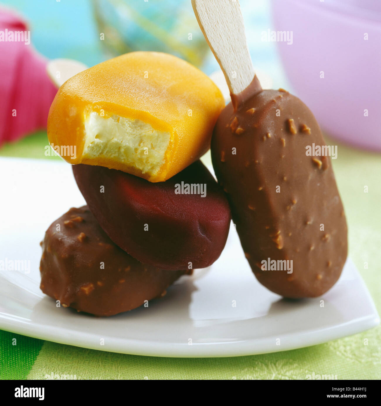 choc ice lollies Stock Photo - Alamy