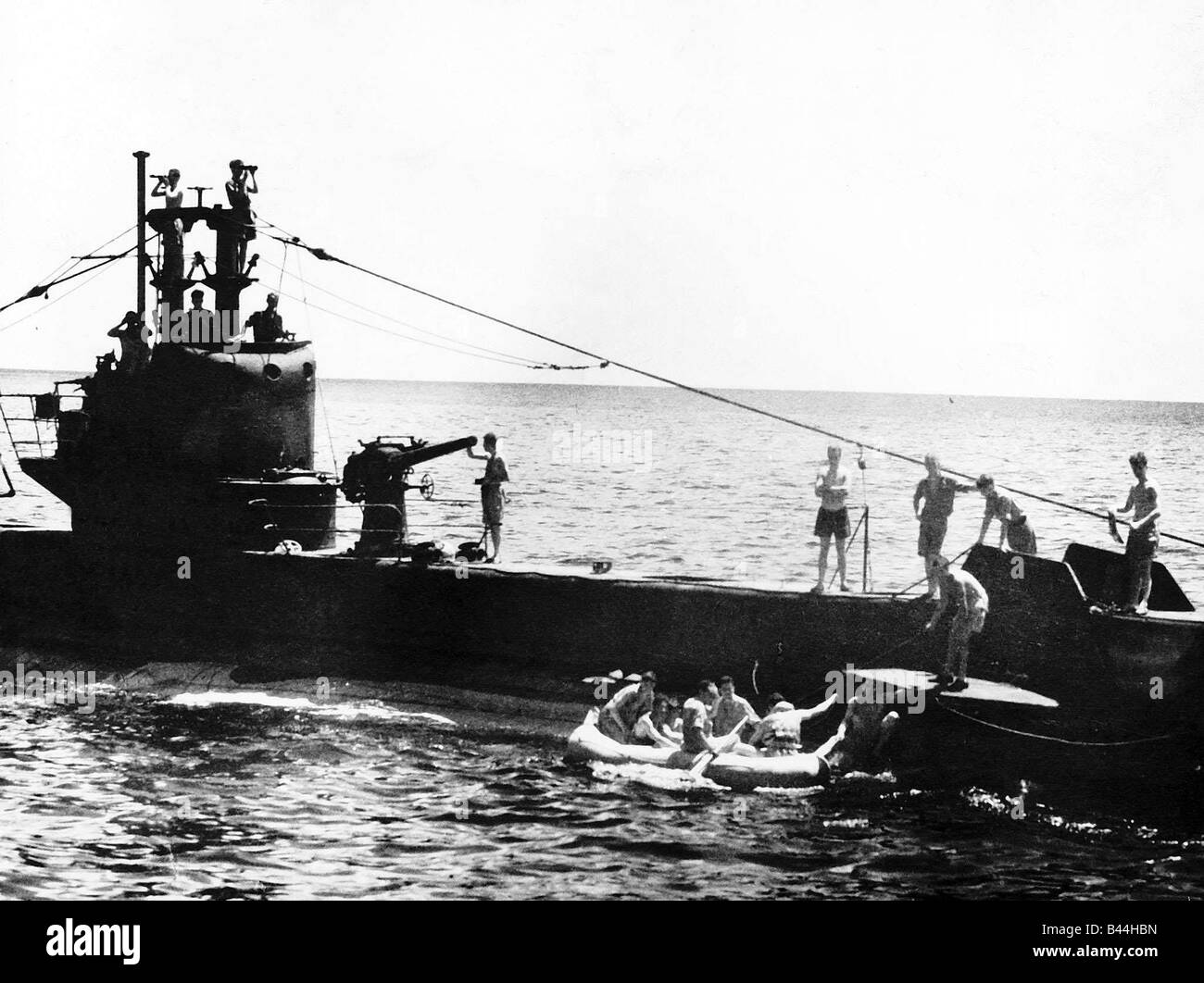 Ww2 submarine crew Black and White Stock Photos & Images - Alamy