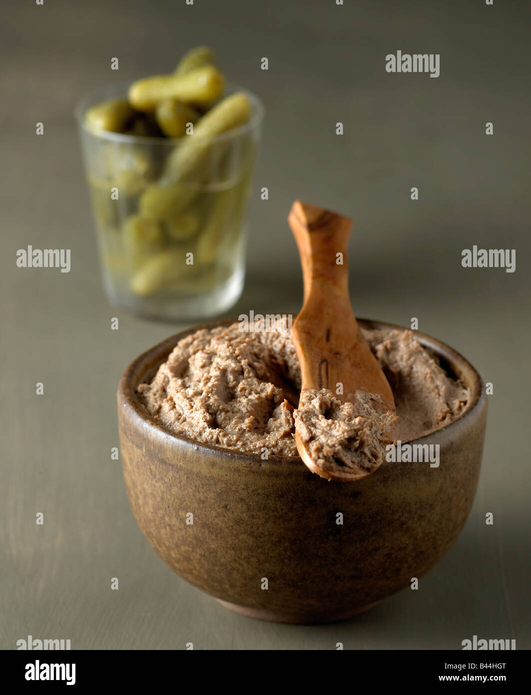 creamed poultry livers Stock Photo - Alamy