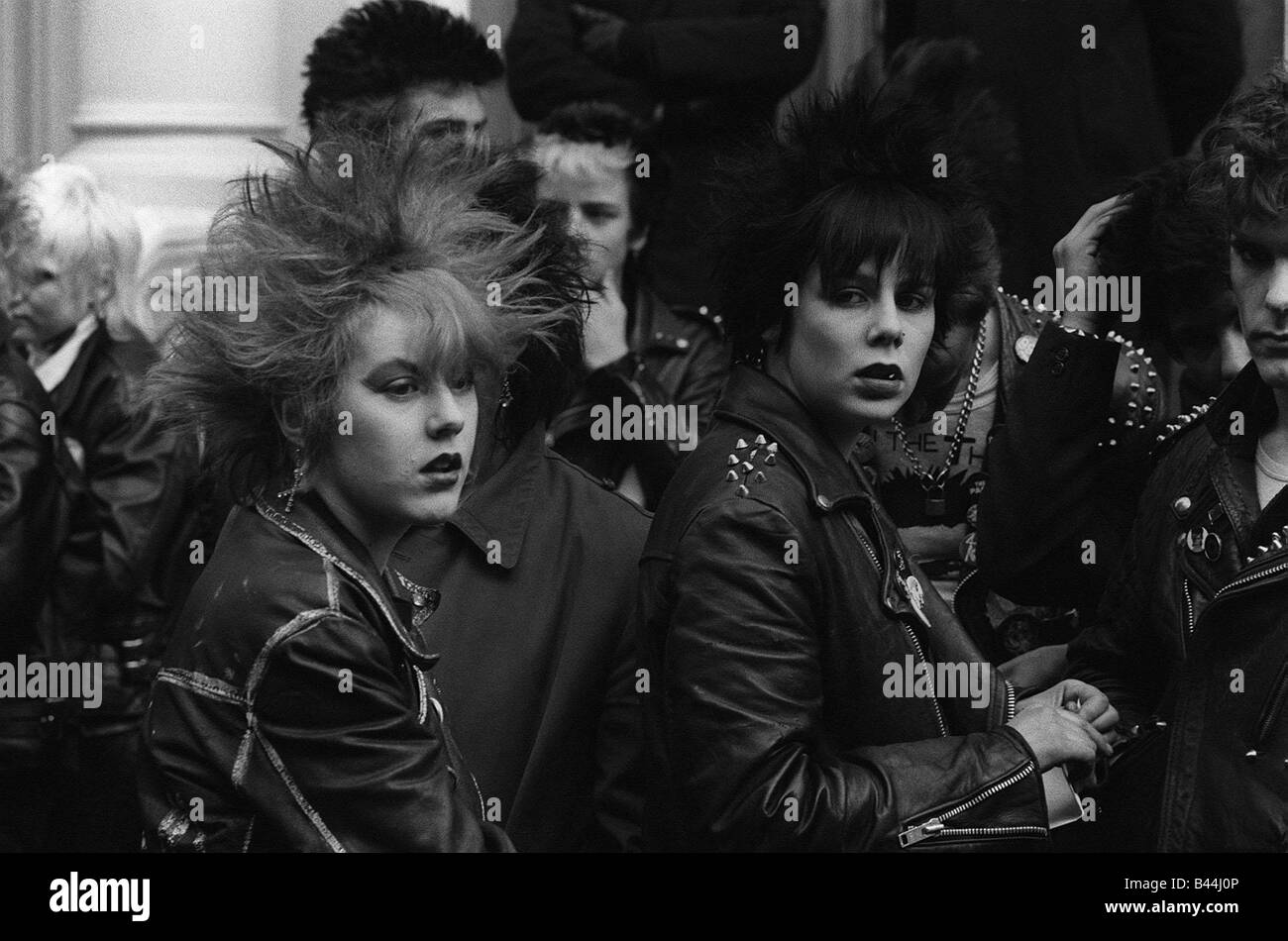 Youth Punks Black and White Stock Photos & Images - Alamy