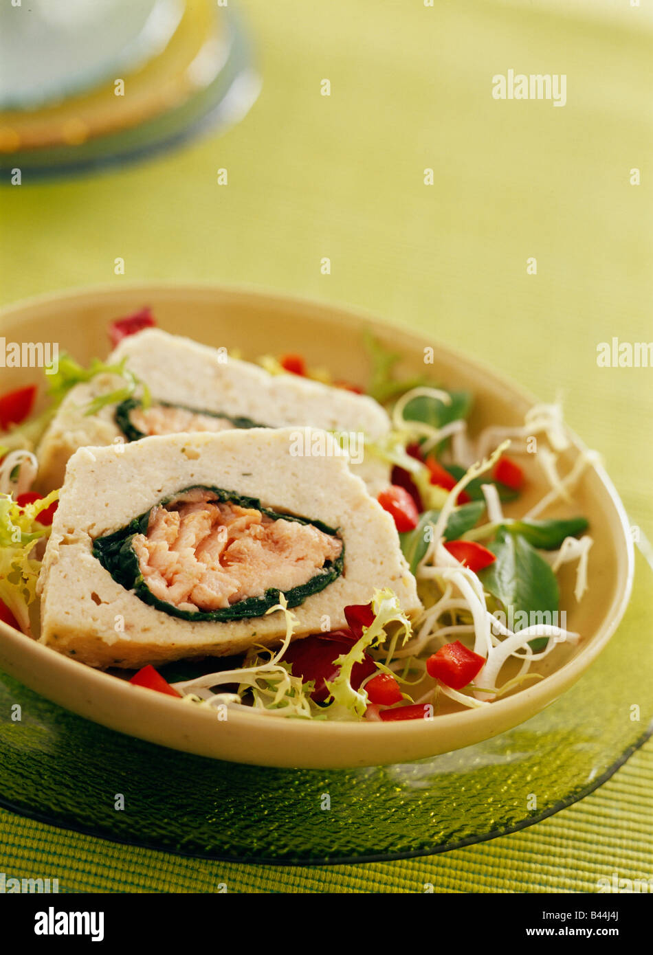 Fish and spinach terrine hi-res stock photography and images - Alamy