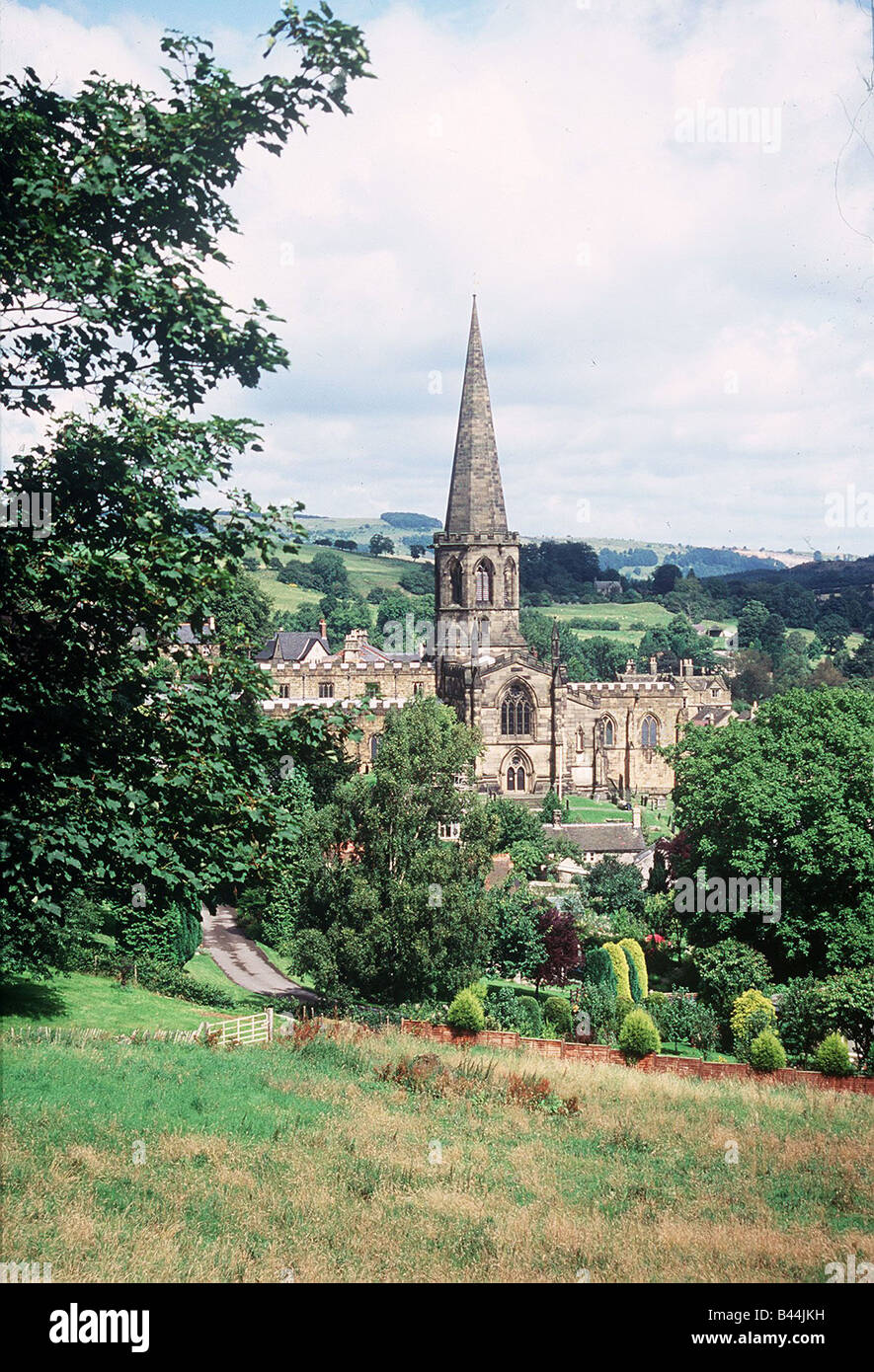 BakeWell Church Derbyshire circa 2000 Stock Photo - Alamy