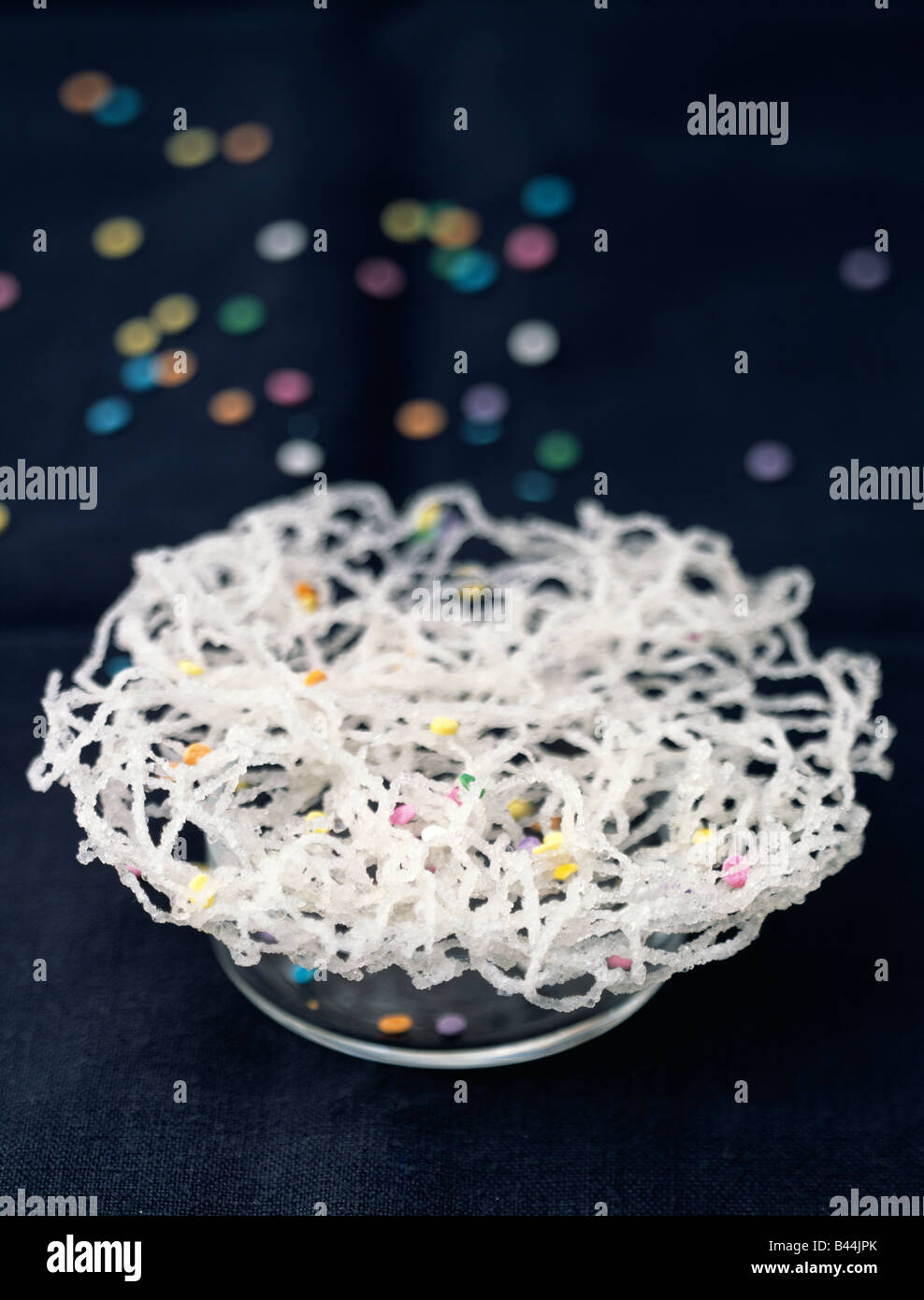 sugary thread nest Stock Photo - Alamy