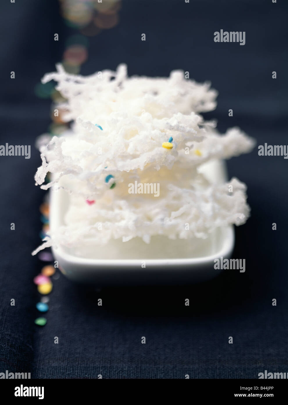 sugary thread nests Stock Photo - Alamy