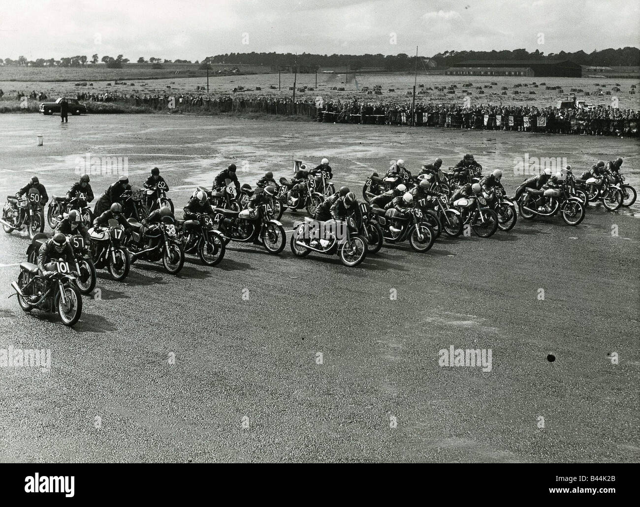 Scottish Motor Cycle Speed Championships July 1953 Motorbike racing ...